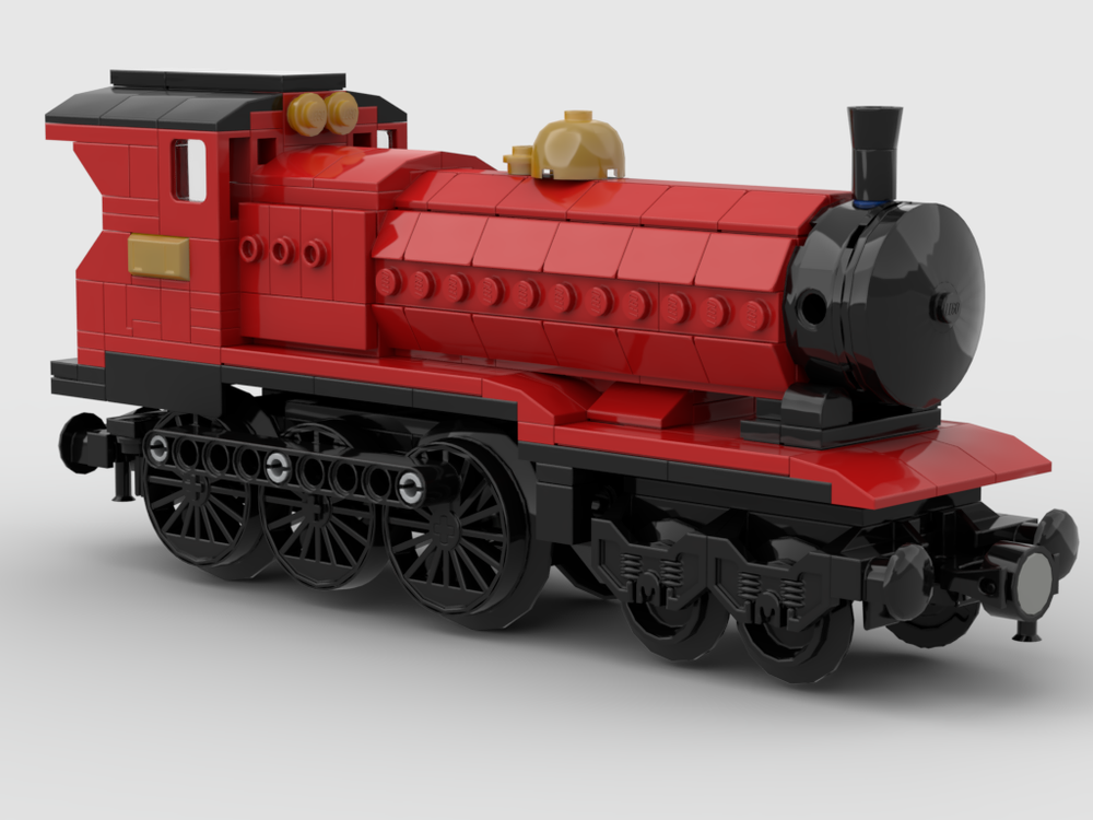 LEGO MOC Red 4-6-0 Steam Locomotive (Australian/British Inspired) by ...