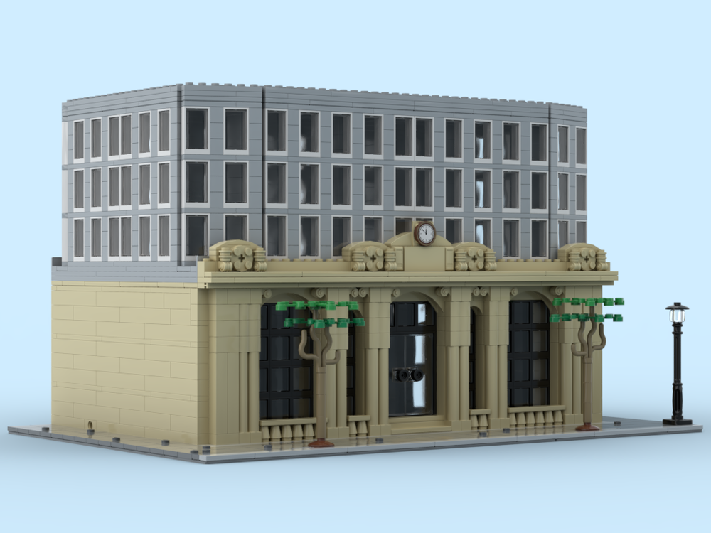LEGO MOC Avengers Tower Base 48x32 - Compatible with Set 76269 (Mark 1 ...