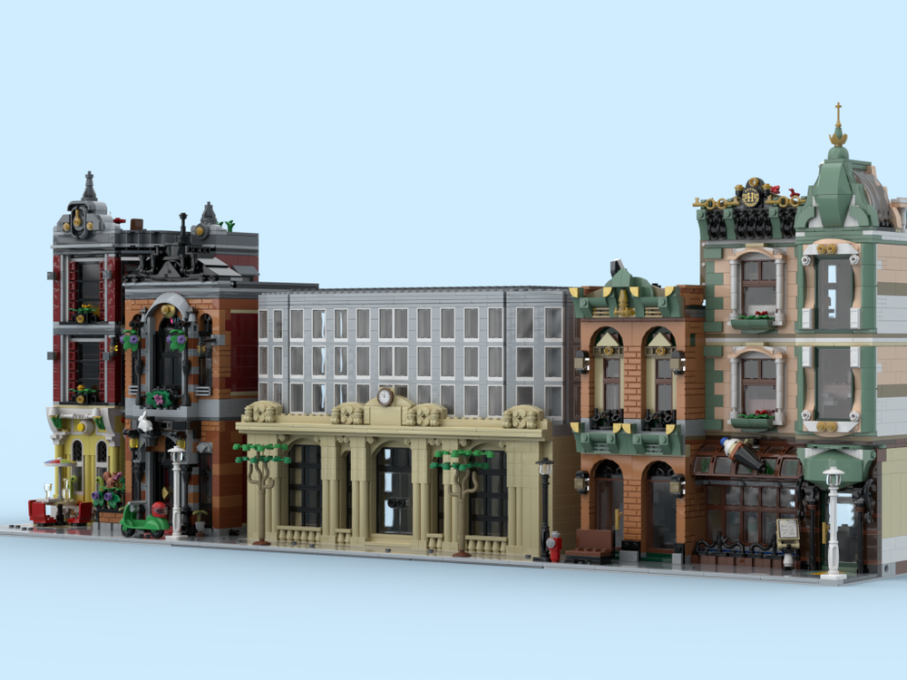 LEGO MOC Avengers Tower Base 48x32 - Compatible with Set 76269 (Mark 1 ...