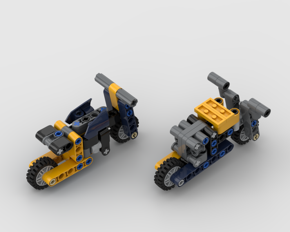 Lego Moc Motorbikes 42147 Alternative By Erikgs Rebrickable Build