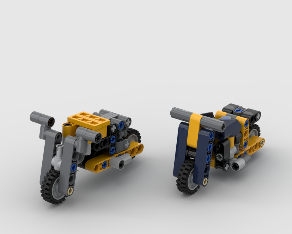Lego Moc Motorbikes 42147 Alternative By Erikgs Rebrickable Build