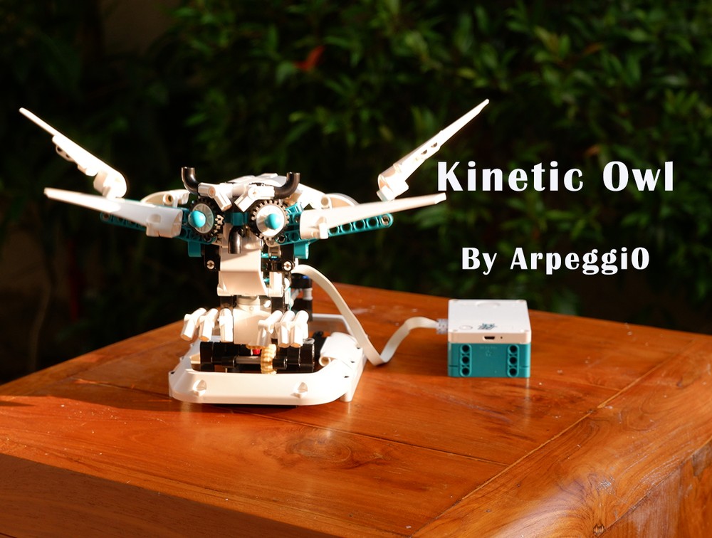 LEGO MOC Kinetic Owl by Arpeggi0 | Rebrickable - Build with LEGO