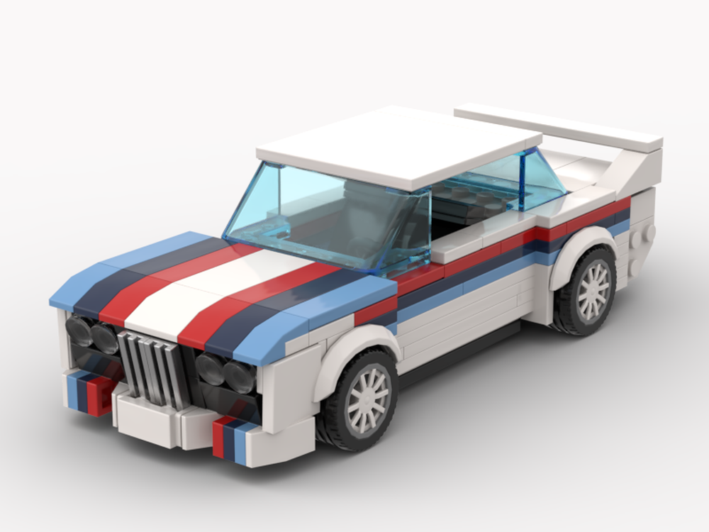 LEGO MOC Bmw 3.0 CSL by BrickRacingDesigns | Rebrickable - Build with LEGO
