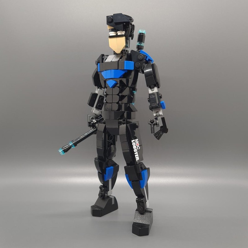 LEGO MOC Arkham: Nightwing by Moc_Lobster | Rebrickable - Build with LEGO