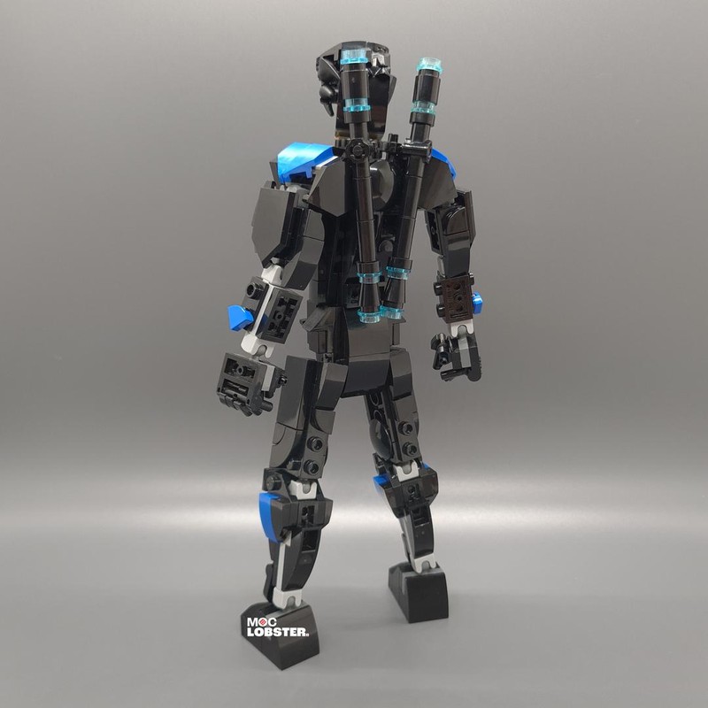 LEGO MOC Arkham: Nightwing by Moc_Lobster | Rebrickable - Build with LEGO