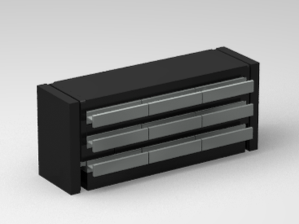 LEGO MOC Drawers Design by plutobuildslegos | Rebrickable - Build with LEGO