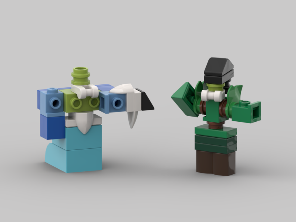 LEGO MOC Fantasy RPG - druids by bricklish | Rebrickable - Build with LEGO