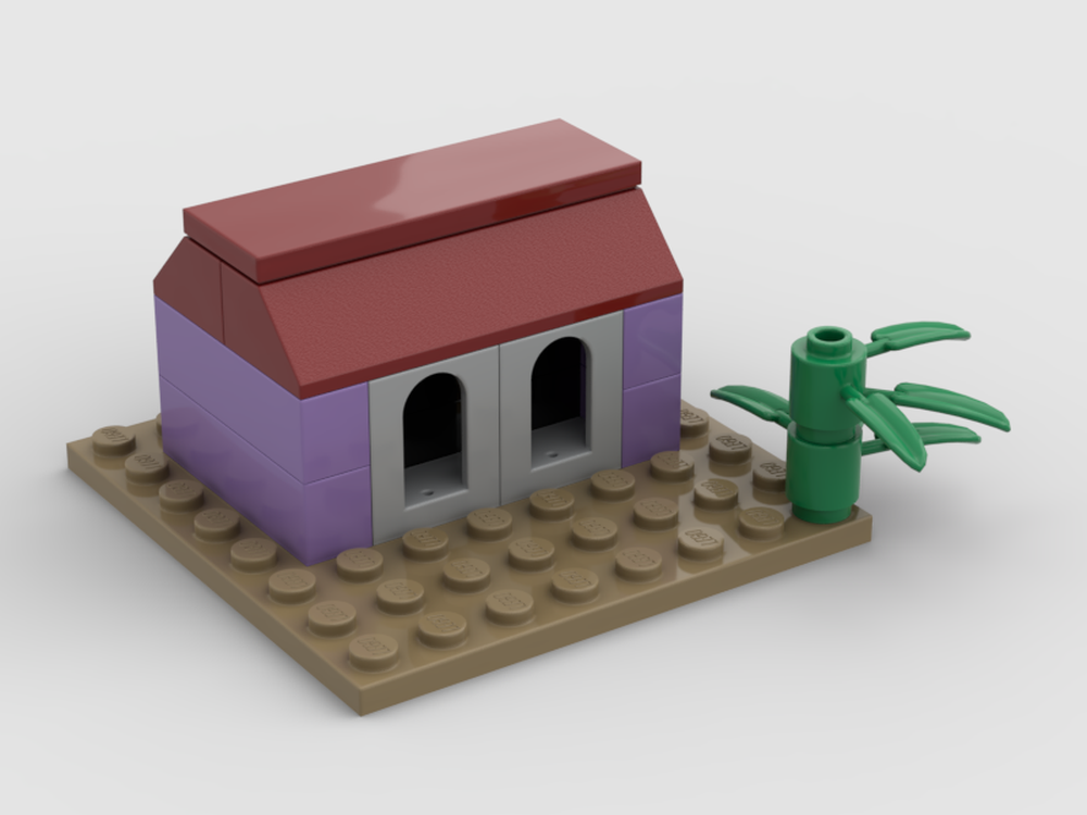 LEGO MOC Cottage by balthazarsr | Rebrickable - Build with LEGO
