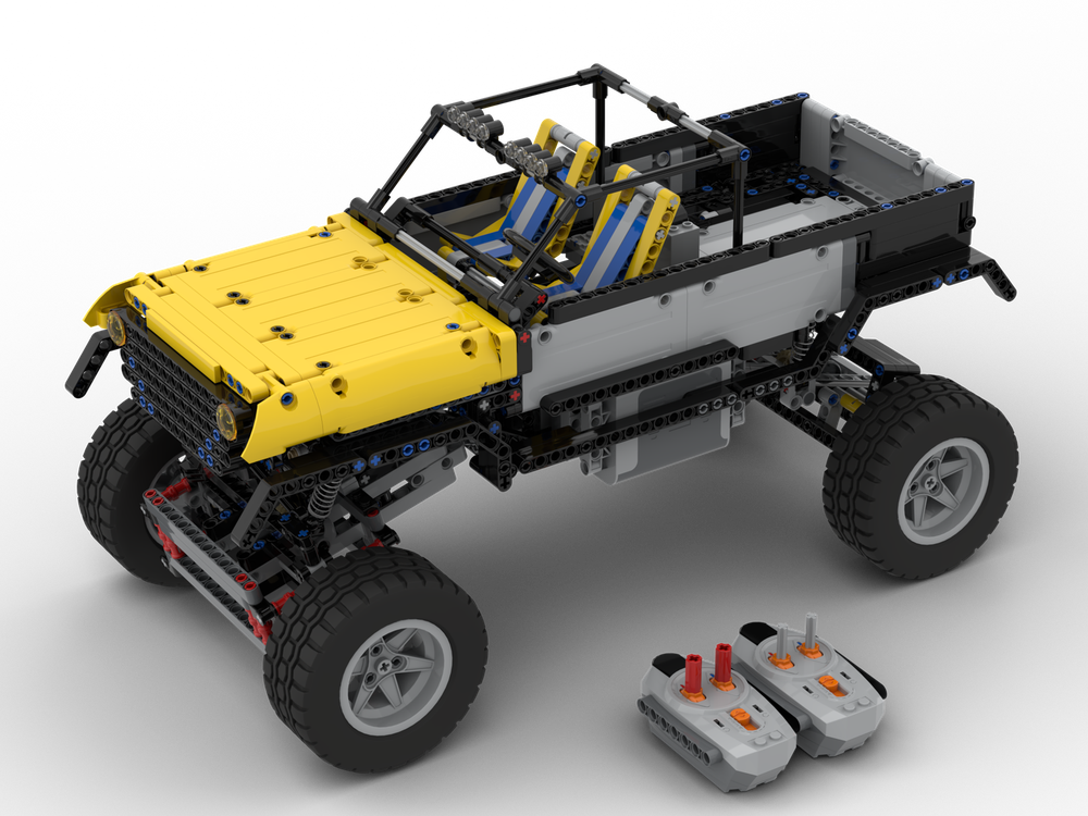 LEGO MOC Jeep 4x4 by ts-manuel | Rebrickable - Build with LEGO