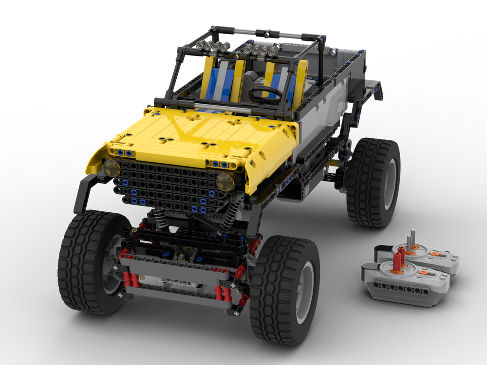 LEGO MOC Jeep 4x4 by ts-manuel | Rebrickable - Build with LEGO