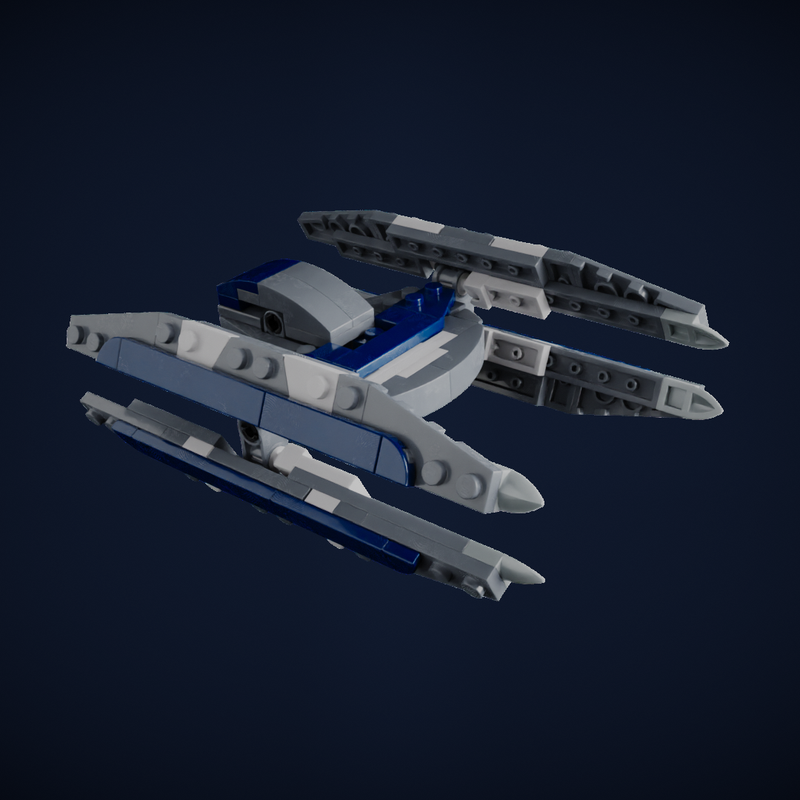 LEGO MOC vulture droid by Badger_ | Rebrickable - Build with LEGO