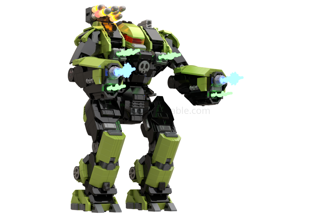 LEGO MOC-163848 Warhammer WHM-6R Battletmech by canuck33 | Rebrickable ...