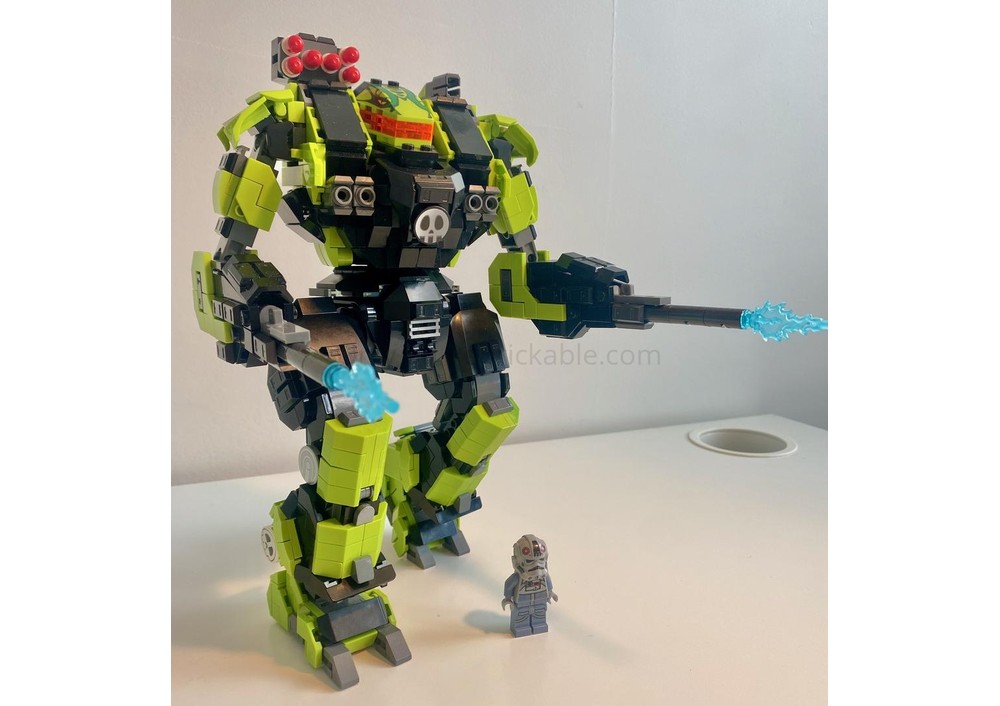 LEGO MOC-163848 Warhammer WHM-6R Battletmech by canuck33 | Rebrickable ...