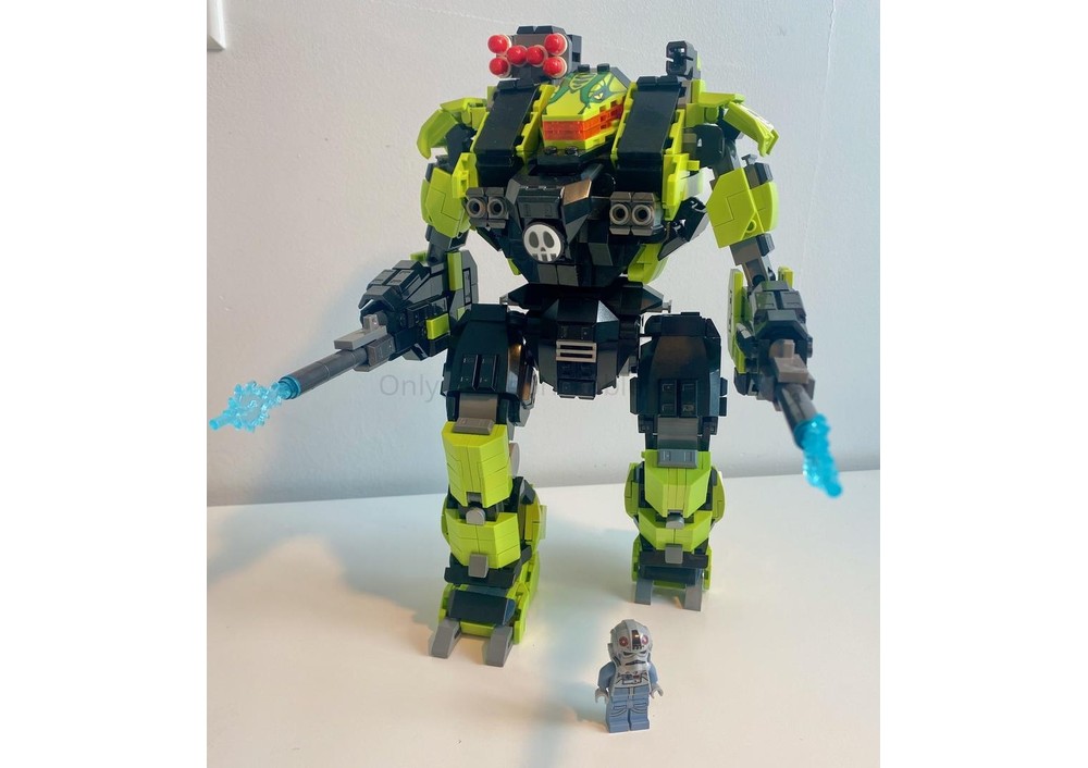 LEGO MOC-163848 Warhammer WHM-6R Battletmech by canuck33 | Rebrickable ...