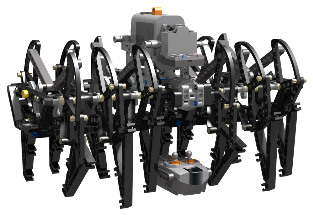 LEGO MOC 12 Leg Studless Strandbeest Walker by 1963maniac | Rebrickable ...