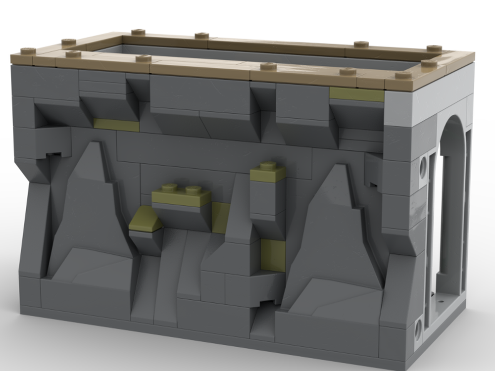 Lego Moc Hp Modular Green Dorms By Gobsmack Rebrickable Build