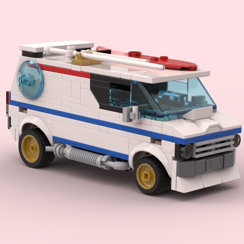 LEGO MOC 1791 Windsurfer & Van Remake by Wacky | Rebrickable - Build ...