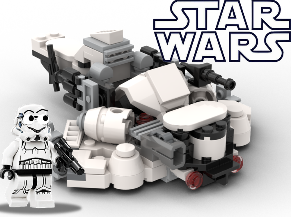 LEGO MOC Stormtrooper Mech-speeder #75370 by BlueB | Rebrickable ...