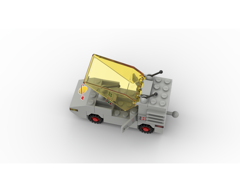 LEGO MOC PCS003 Classic Space Mini Towtruck by Polarstorm | Rebrickable ...