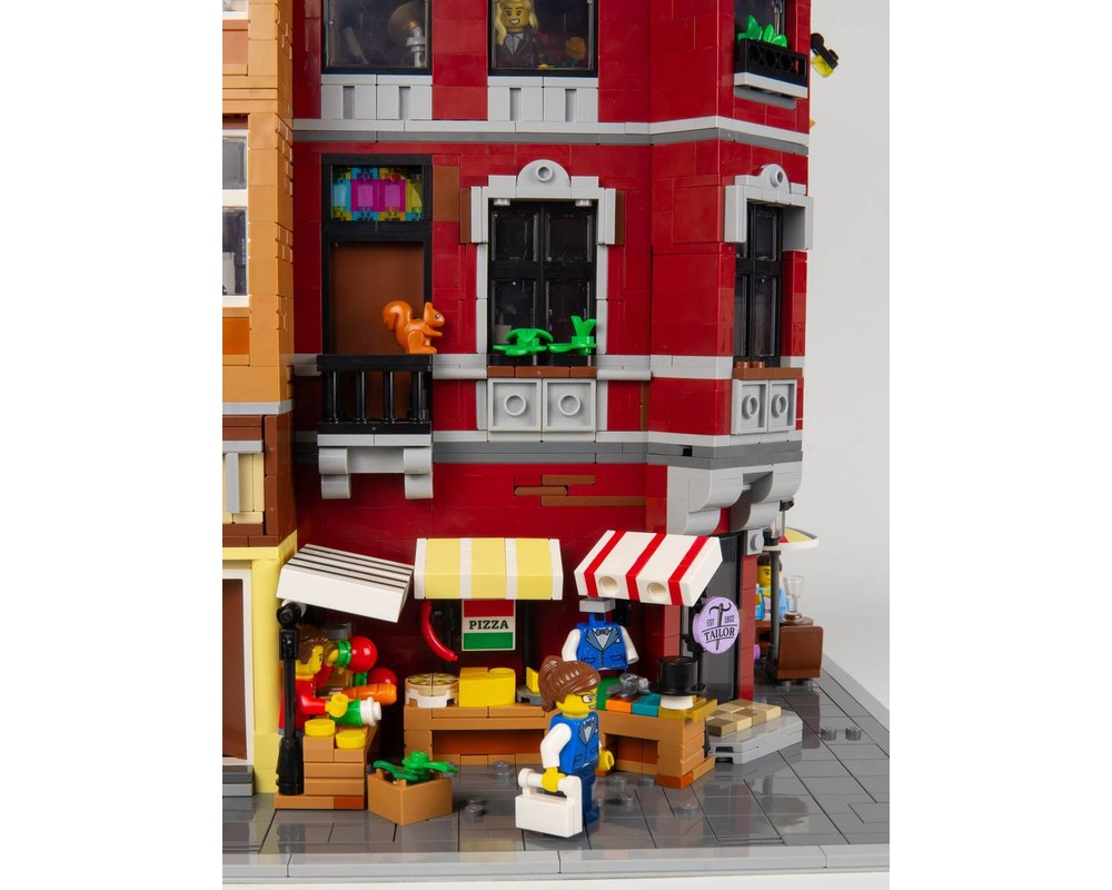 LEGO MOC Corner Market & Post Office by steinekonig | Rebrickable ...