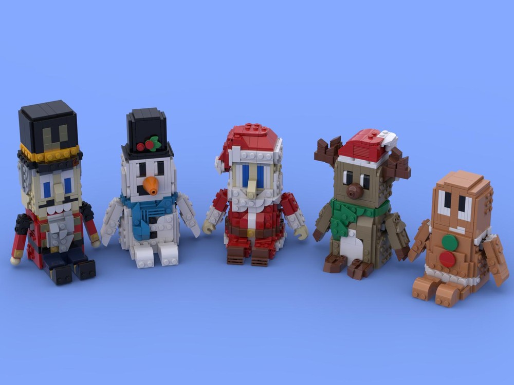 LEGO MOC Holiday Figures- Christmas Bundle by Penguins and plastic ...