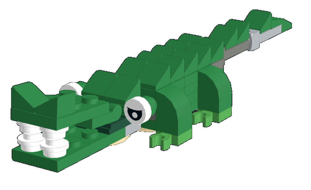 LEGO MOC Green Alligator Beast Mech by dannoble1592 | Rebrickable ...