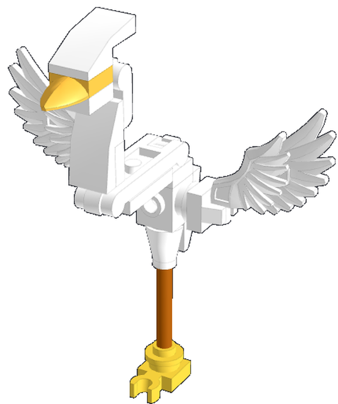 LEGO MOC-163888 White Heron Beast Mech by dannoble1592 | Rebrickable ...
