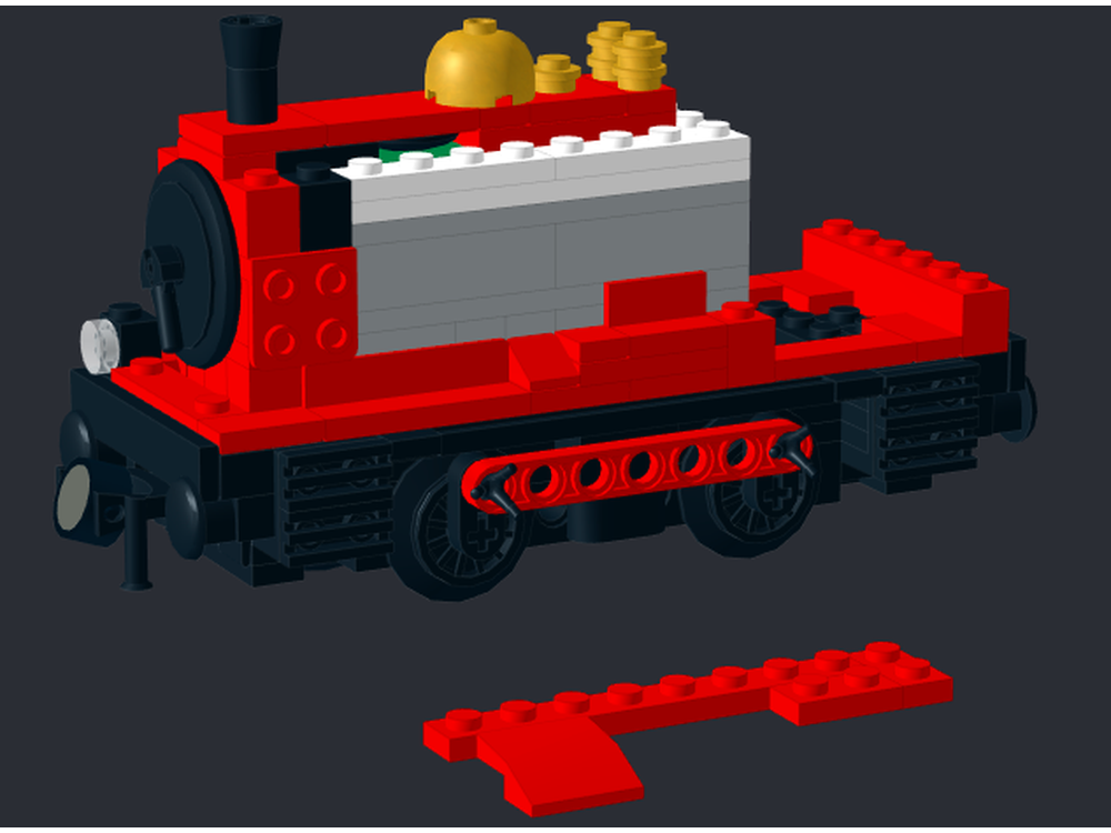 LEGO MOC 0-4-0 Tank Engine - Inspired by the GWR 9700 Class Tank by ...