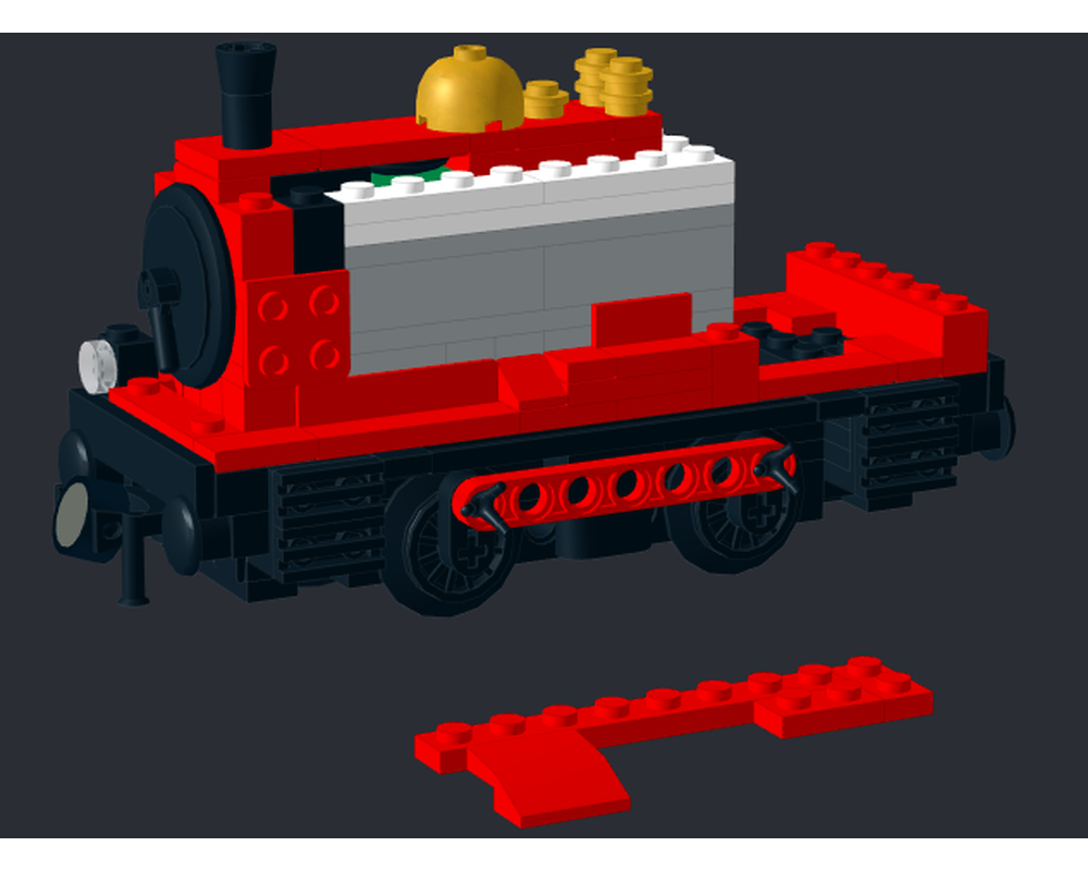 LEGO MOC 0-4-0 Tank Engine - Inspired by the GWR 9700 Class Tank by ...