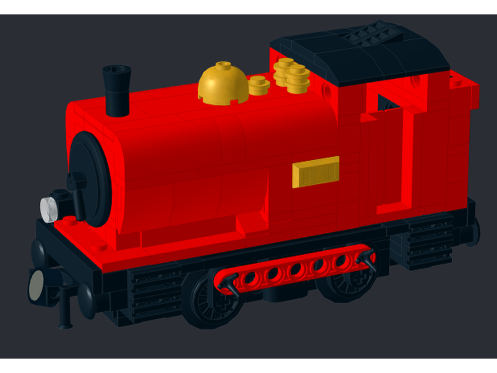 LEGO MOC 0-4-0 Tank Engine - Inspired by the GWR 9700 Class Tank by ...
