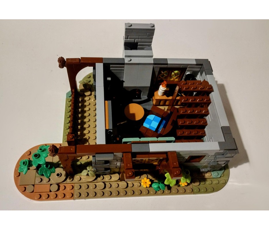 LEGO MOC-163892 Medieval Knights Cottage by EvilEnderman | Rebrickable ...