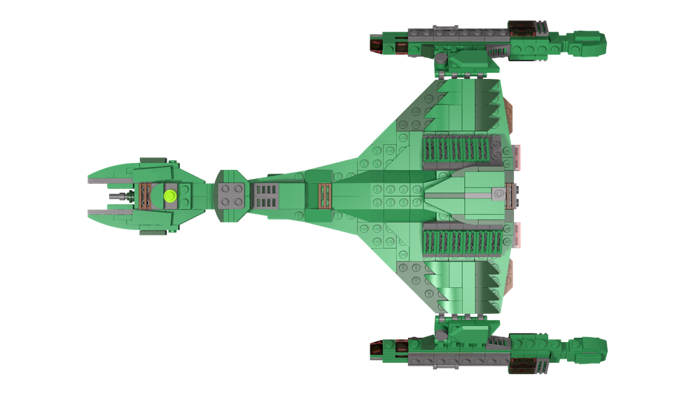 Lego Moc Klingon Vorcha Class Battlecruiser By Legendaj Rebrickable