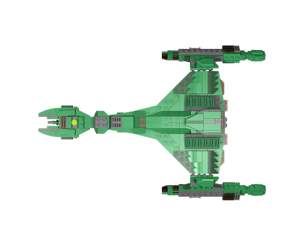 LEGO MOC Klingon Vor'Cha-Class Battlecruiser by LegendAJ | Rebrickable ...