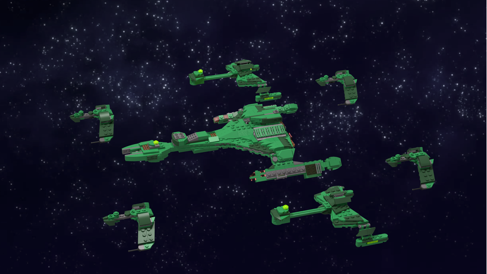 Lego Moc Klingon Vorcha Class Battlecruiser By Legendaj Rebrickable