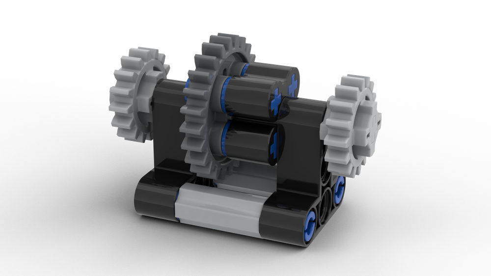 LEGO MOC Compact, Silent & Smooth Friction Clutch by 2in1 | Rebrickable ...