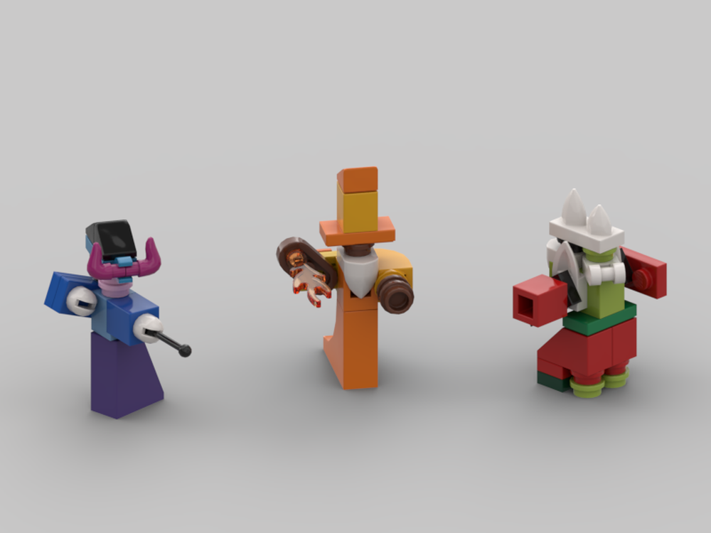 LEGO MOC Fantasy RPG - dark spell casters by bricklish | Rebrickable ...