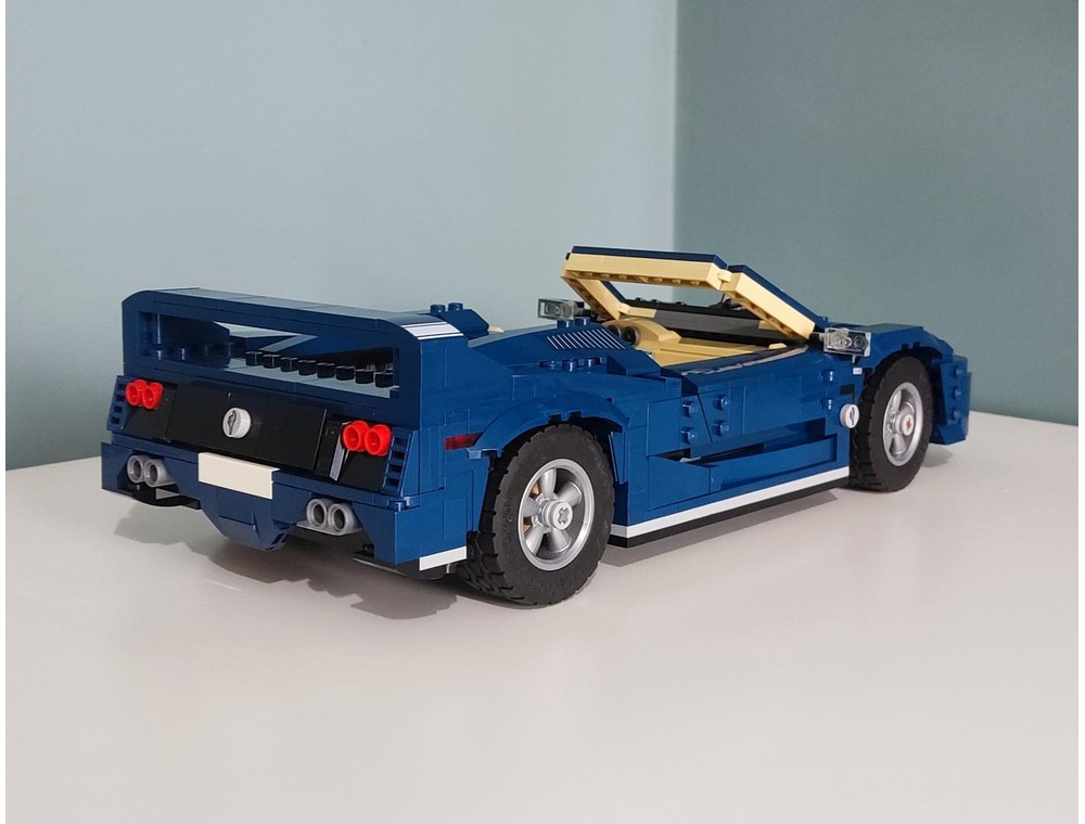 Lego Moc 10265 Ferrari F50 By Kirvet Rebrickable Build With Lego