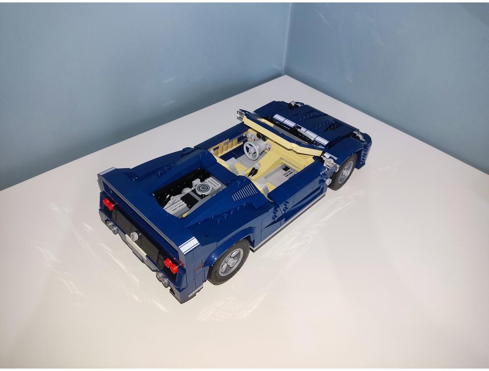 Lego Moc 10265 Ferrari F50 By Kirvet Rebrickable Build With Lego