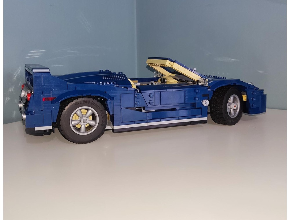Lego Moc 10265 Ferrari F50 By Kirvet Rebrickable Build With Lego
