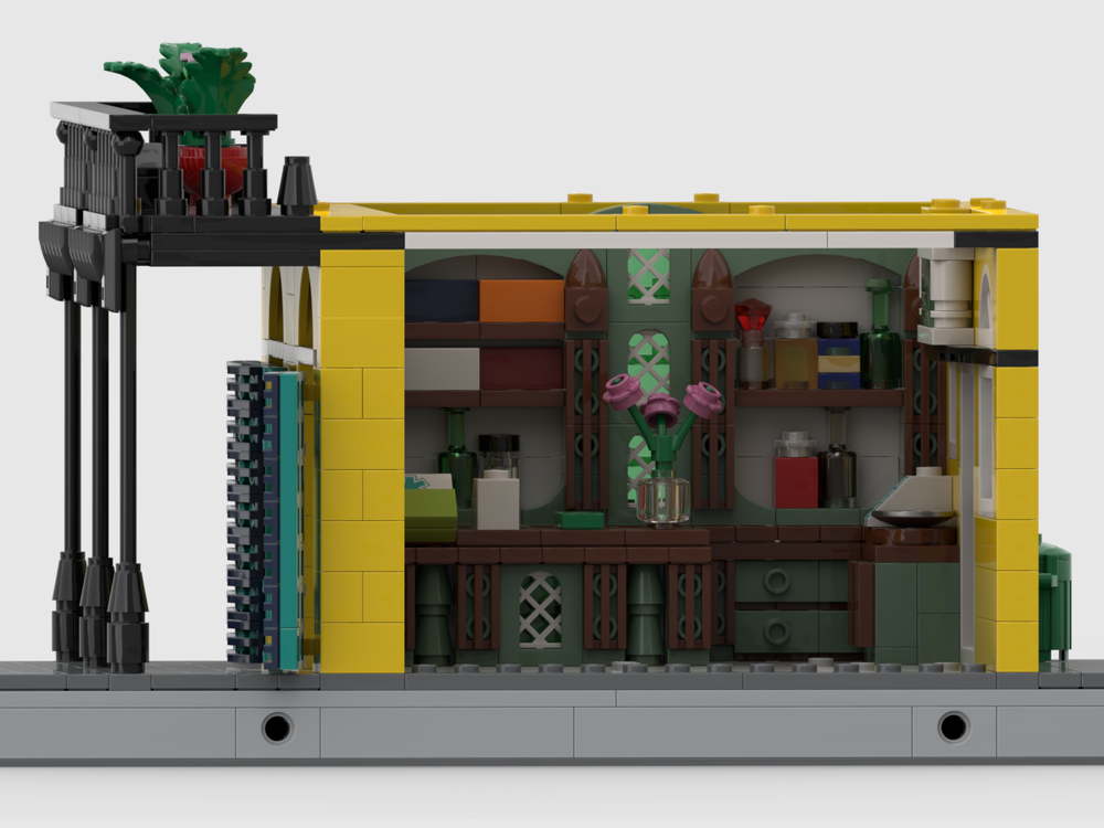 LEGO MOC-163930 New Orleans Pharmacy by Cvanhulle | Rebrickable - Build ...