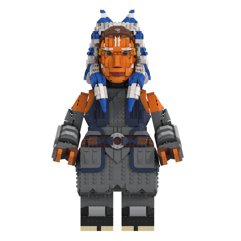 LEGO MOC Ahsoka Tano Megafigure by Albo.Lego | Rebrickable - Build with ...