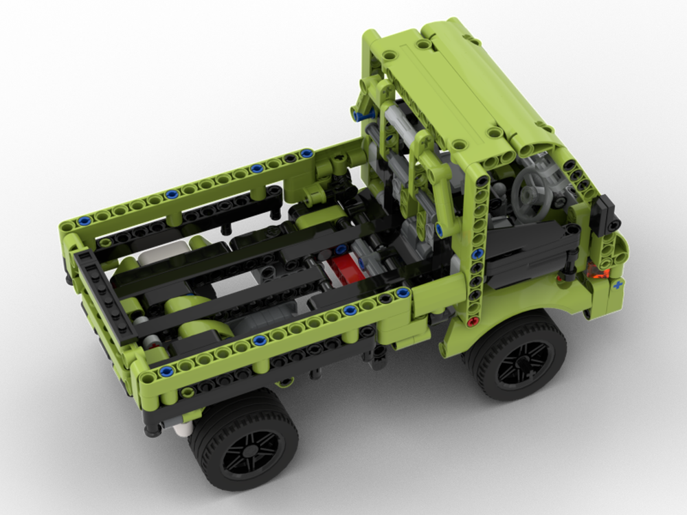 LEGO MOC 42138 - Kei Truck "Keitora" by hoppepe | Rebrickable - Build ...