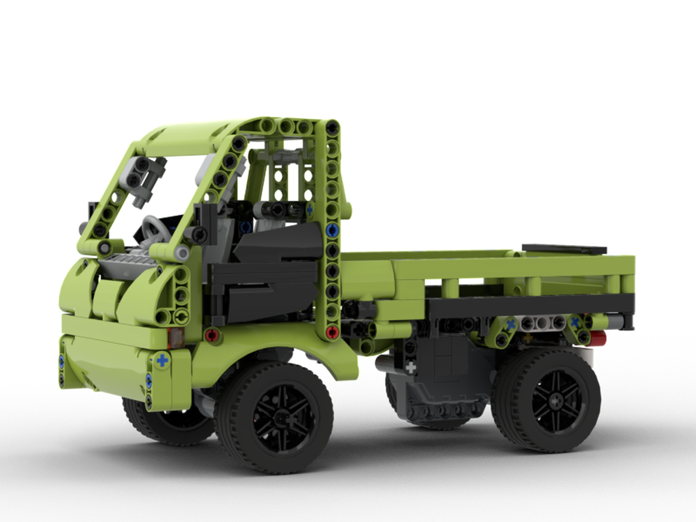 Lego Moc 42138 Kei Truck Keitora By Hoppepe Rebrickable Build