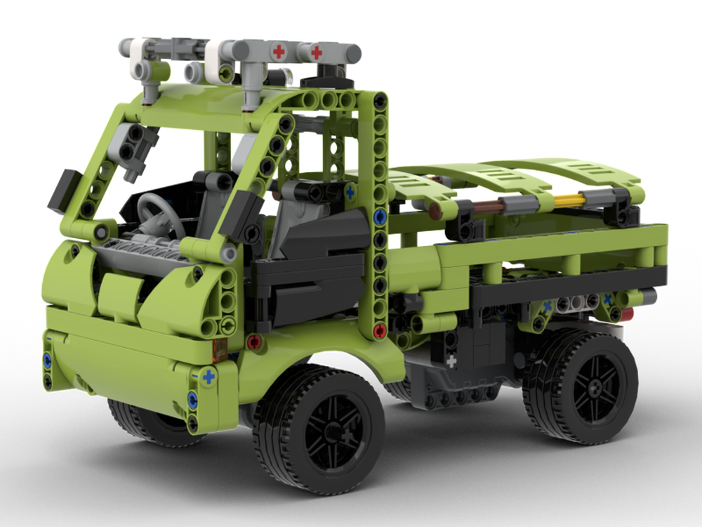 Lego Moc 42138 Kei Truck Keitora By Hoppepe Rebrickable Build