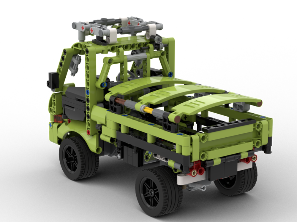 LEGO MOC 42138 - Kei Truck "Keitora" by hoppepe | Rebrickable - Build ...