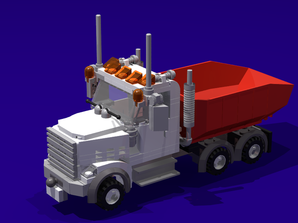 LEGO MOC City dump truck by Victaven | Rebrickable - Build with LEGO