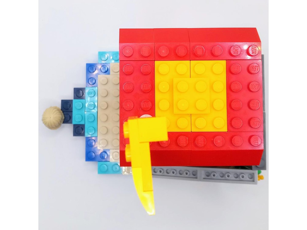 Lego Moc 40357 Bygglek Lifeguard Tower By Dafeld Rebrickable Build