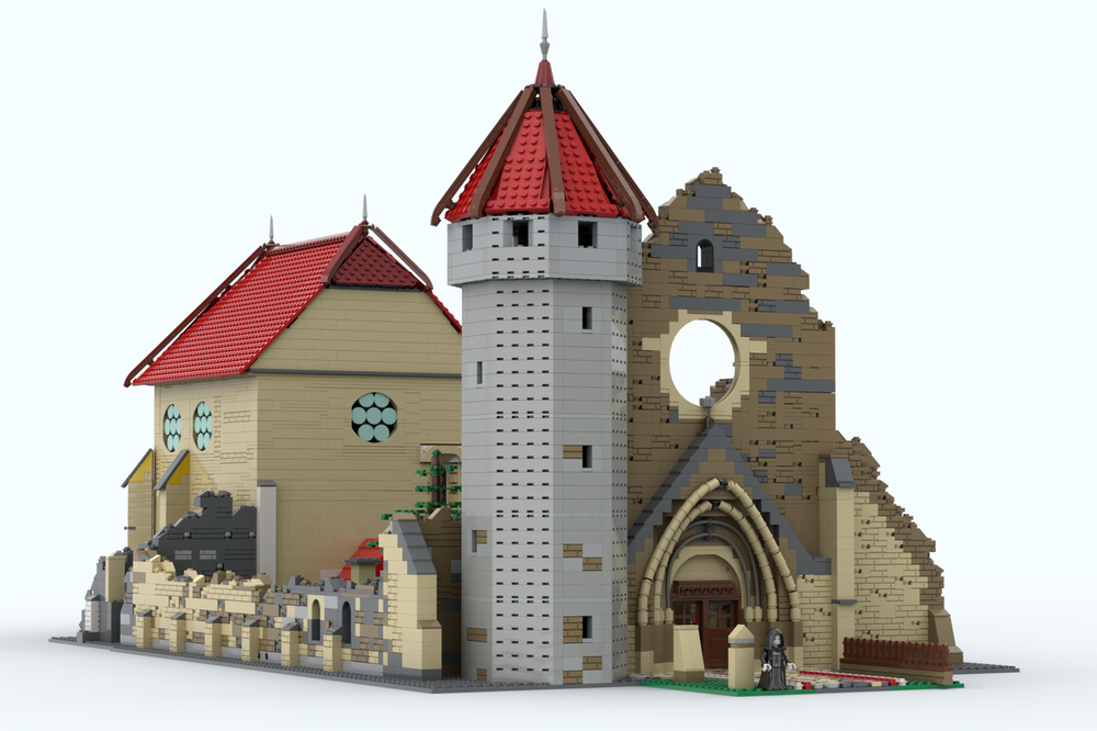 LEGO MOC The ruin of Carta Monastery - Romania Cârța Monastery ...