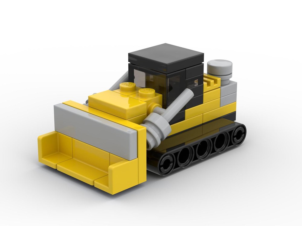 LEGO MOC Bulldozer by The Bobby Brix Channel | Rebrickable - Build with ...