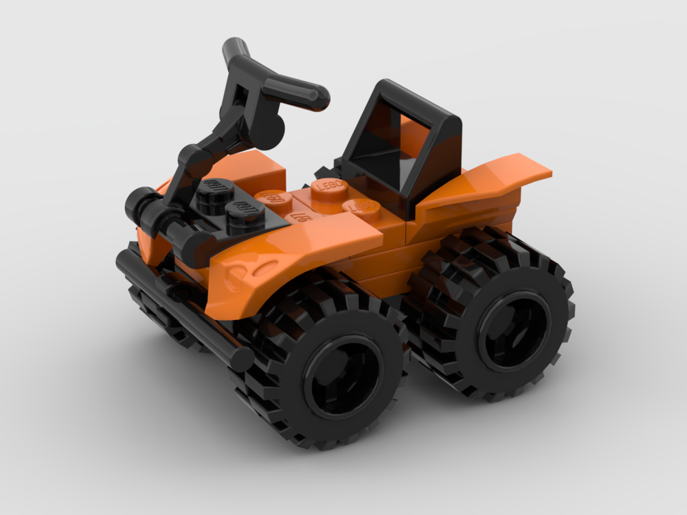 LEGO MOC Quadbike II by P4tp4t | Rebrickable - Build with LEGO